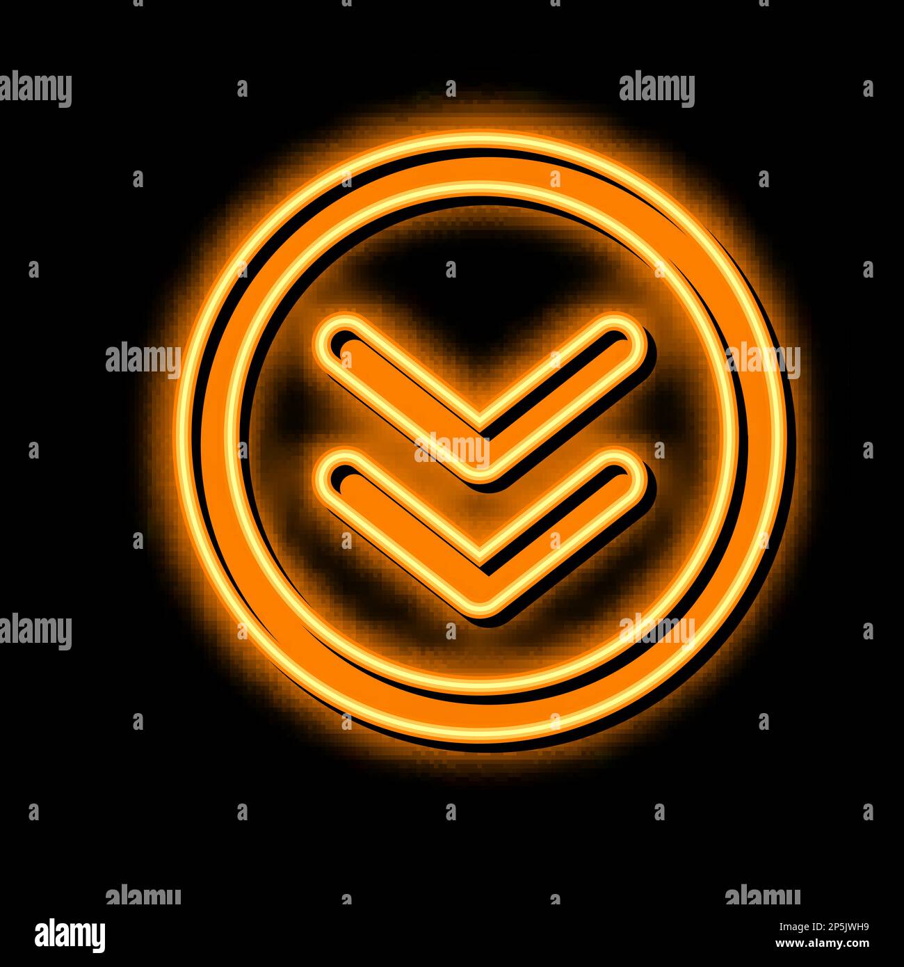 Scrolling neon Stock Vector Images - Alamy