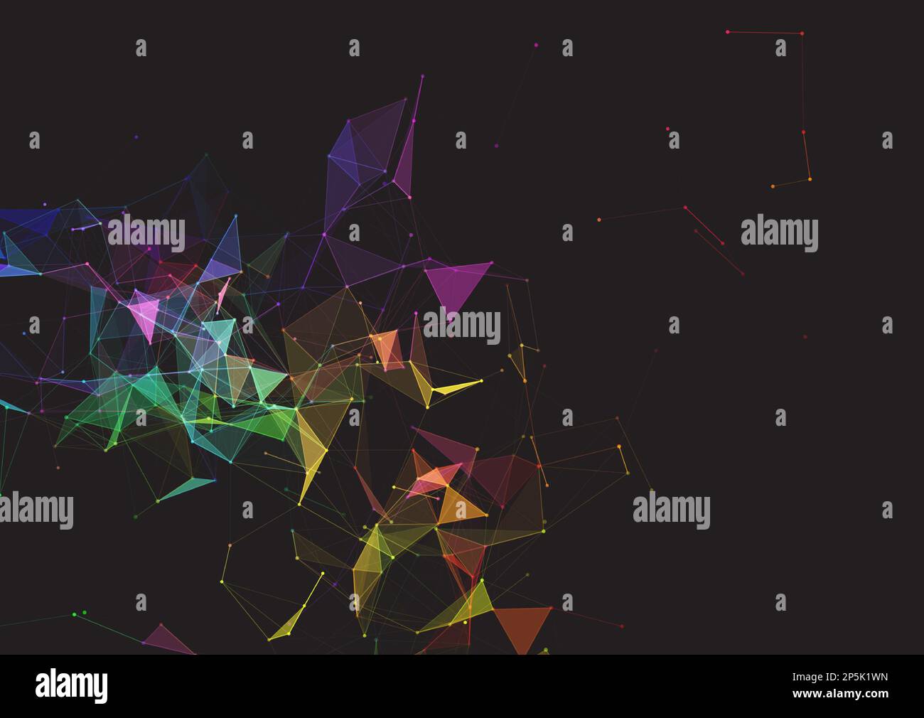 Plexus design hi-res stock photography and images - Alamy