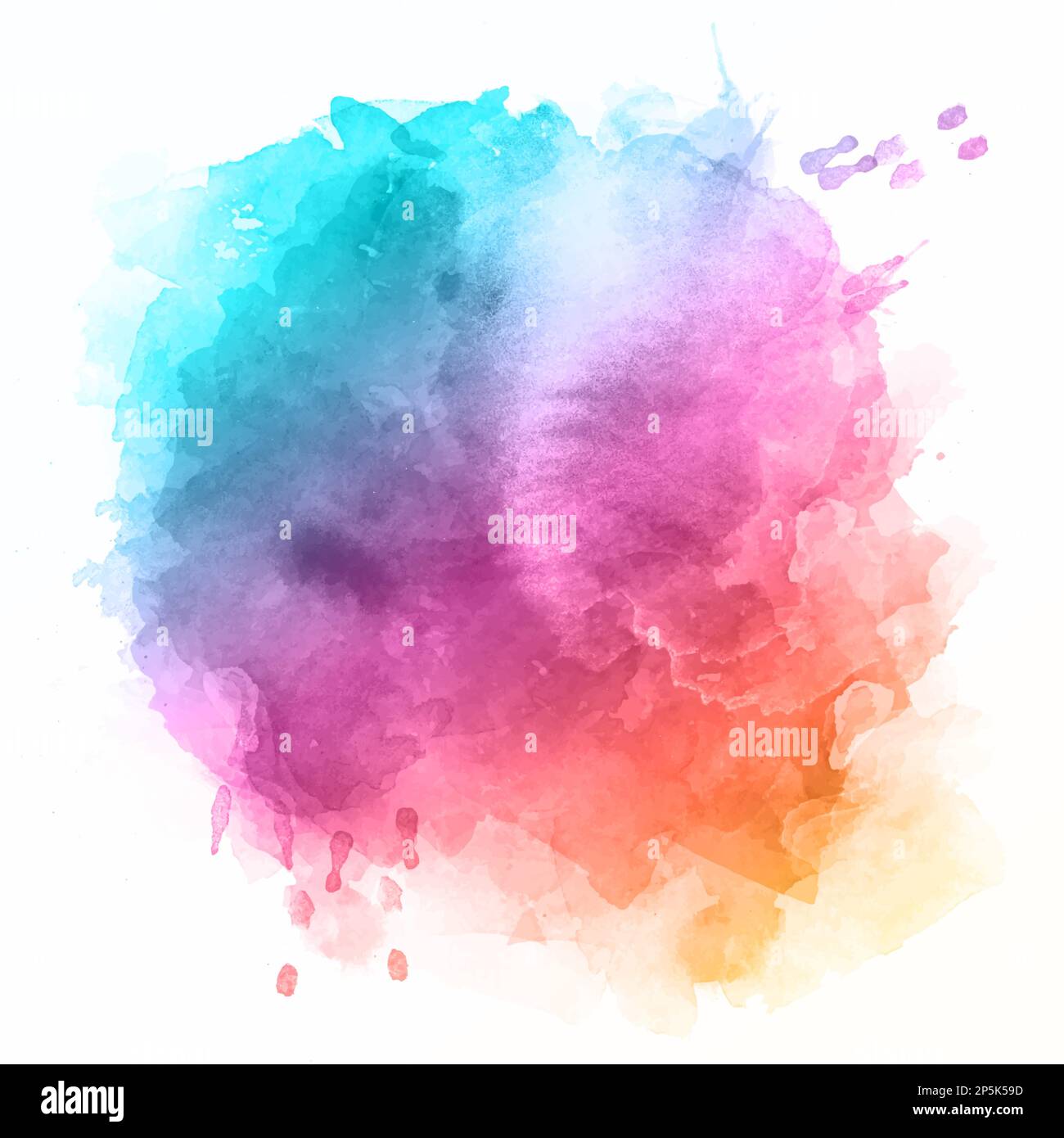 Watercolour splatter Stock Vector Images - Alamy