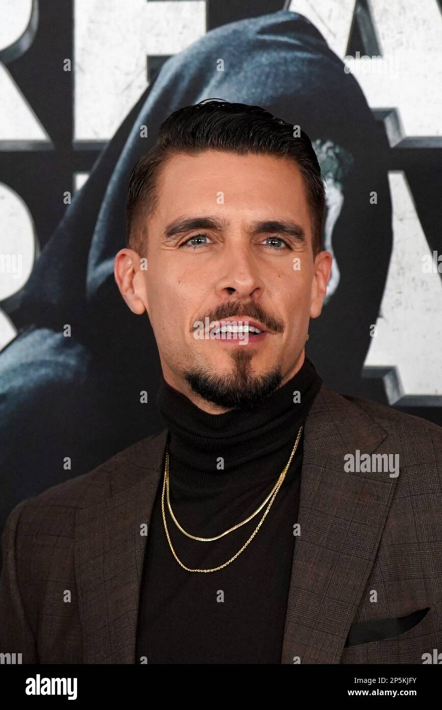 New York, NY, USA. 6th Mar, 2023. Josh Segarra at arrivals for SCREAM ...