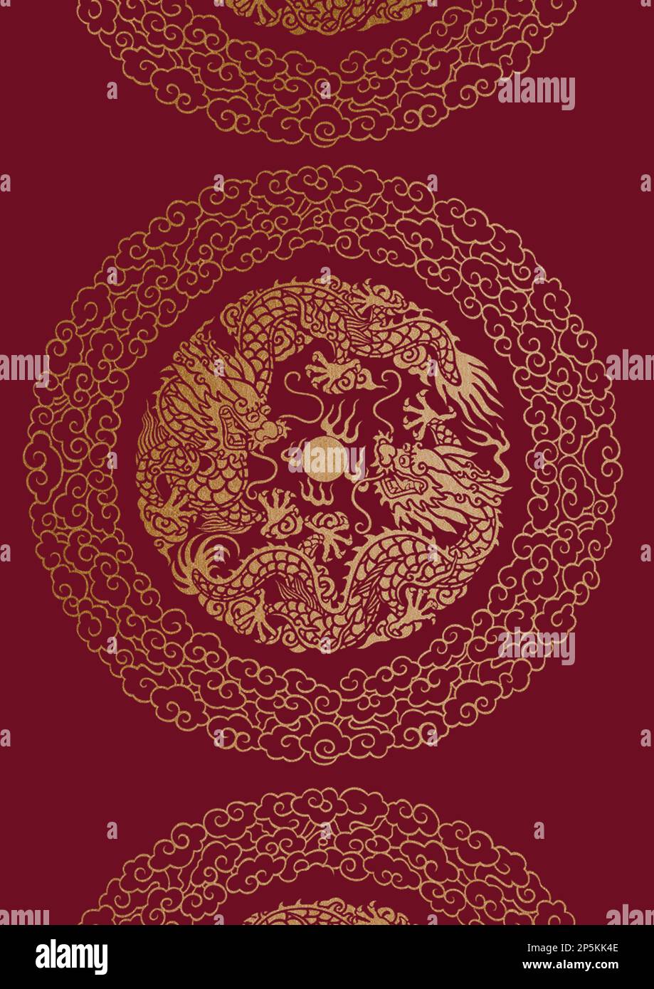 Asian Deco Art Deco Pattern background Stock Photo - Alamy