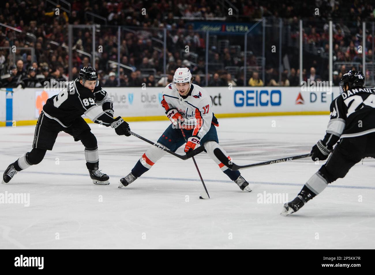 Los Angeles, California, USA. 6th Mar, 2023. CONOR SHEARY of the NHL's ...