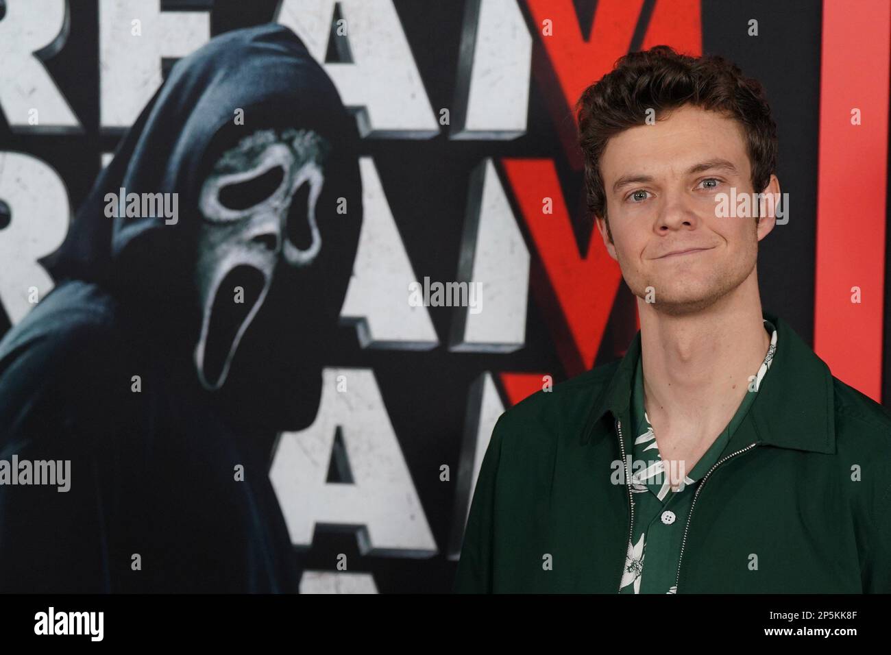 New York, NY, USA. 6th Mar, 2023. Jack Quaid at arrivals for SCREAM VI ...