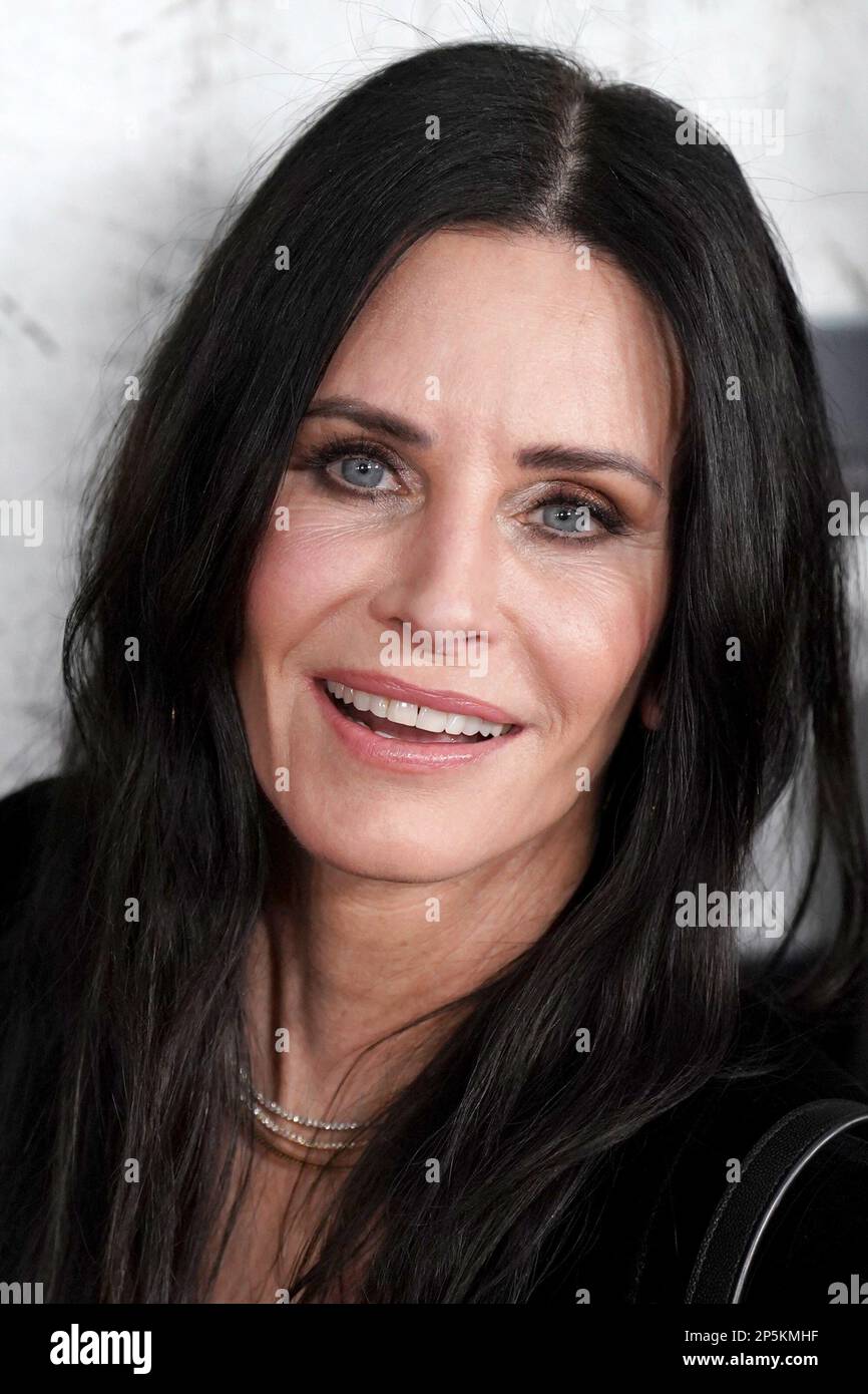 New York, NY, USA. 6th Mar, 2023. Courteney Cox at arrivals for SCREAM ...