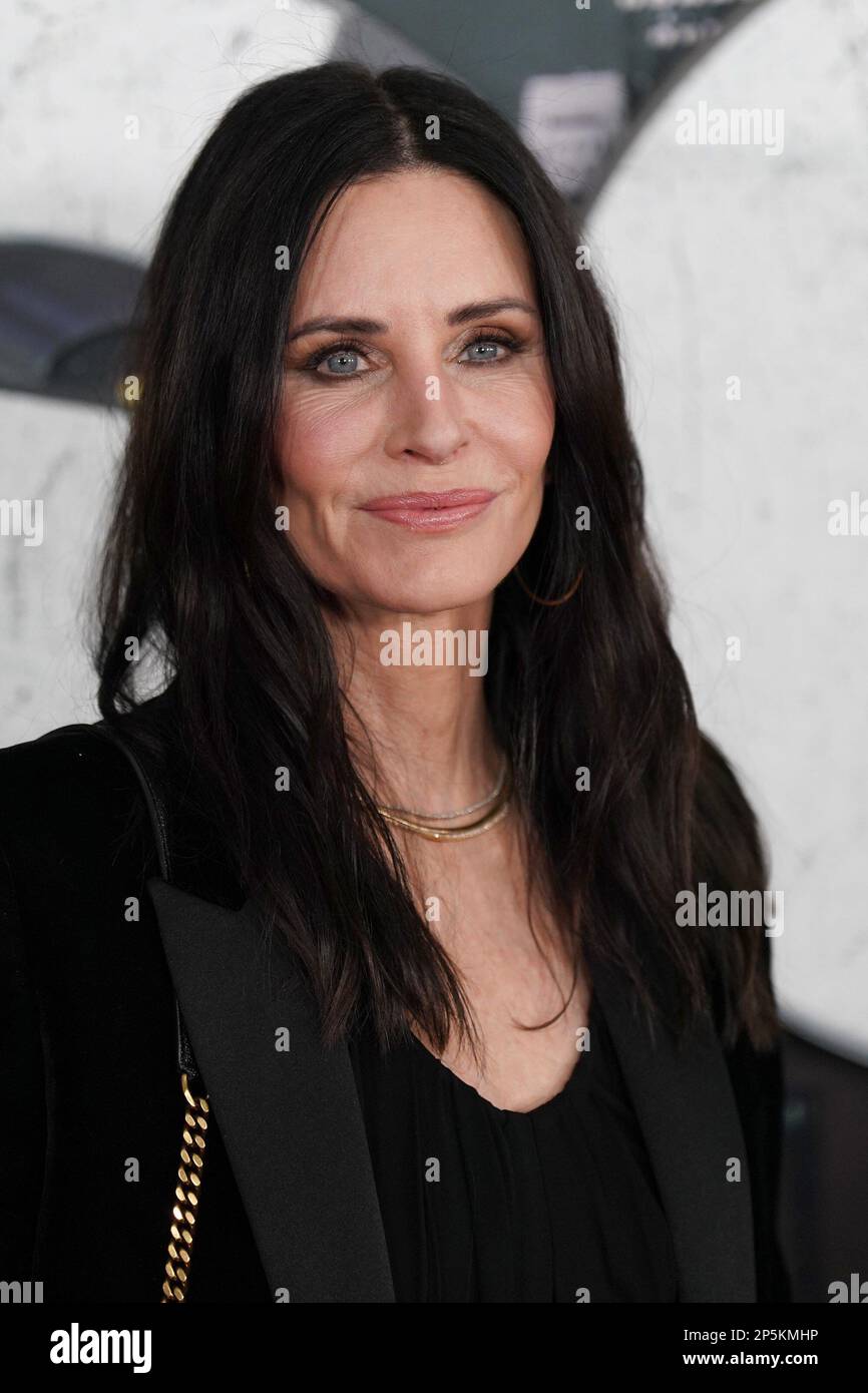 New York, NY, USA. 6th Mar, 2023. Courteney Cox at arrivals for SCREAM ...
