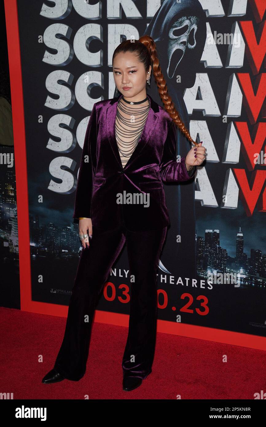 New York, NY, USA. 6th Mar, 2023. Heidi Wong at arrivals for SCREAM VI ...