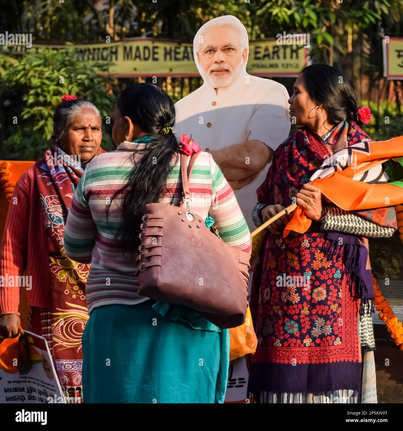 New Delhi, India - January 16 2023 - Prime Minister Narendra Modi cut ...