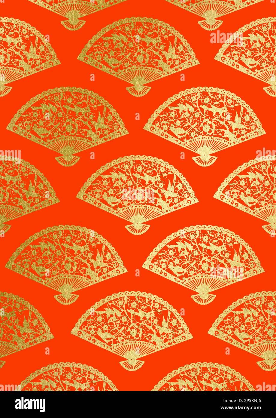 Asian Deco Art Deco Pattern background Stock Photo - Alamy