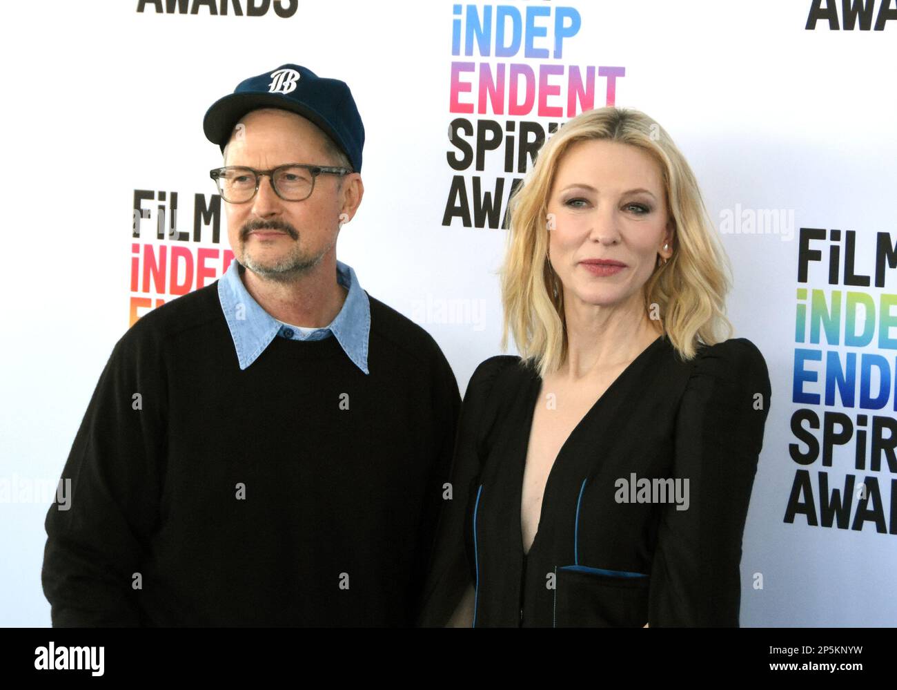 Santa Monica, California, USA 4th March 2023 Director Todd Field and Actress Cate Blanchett ...