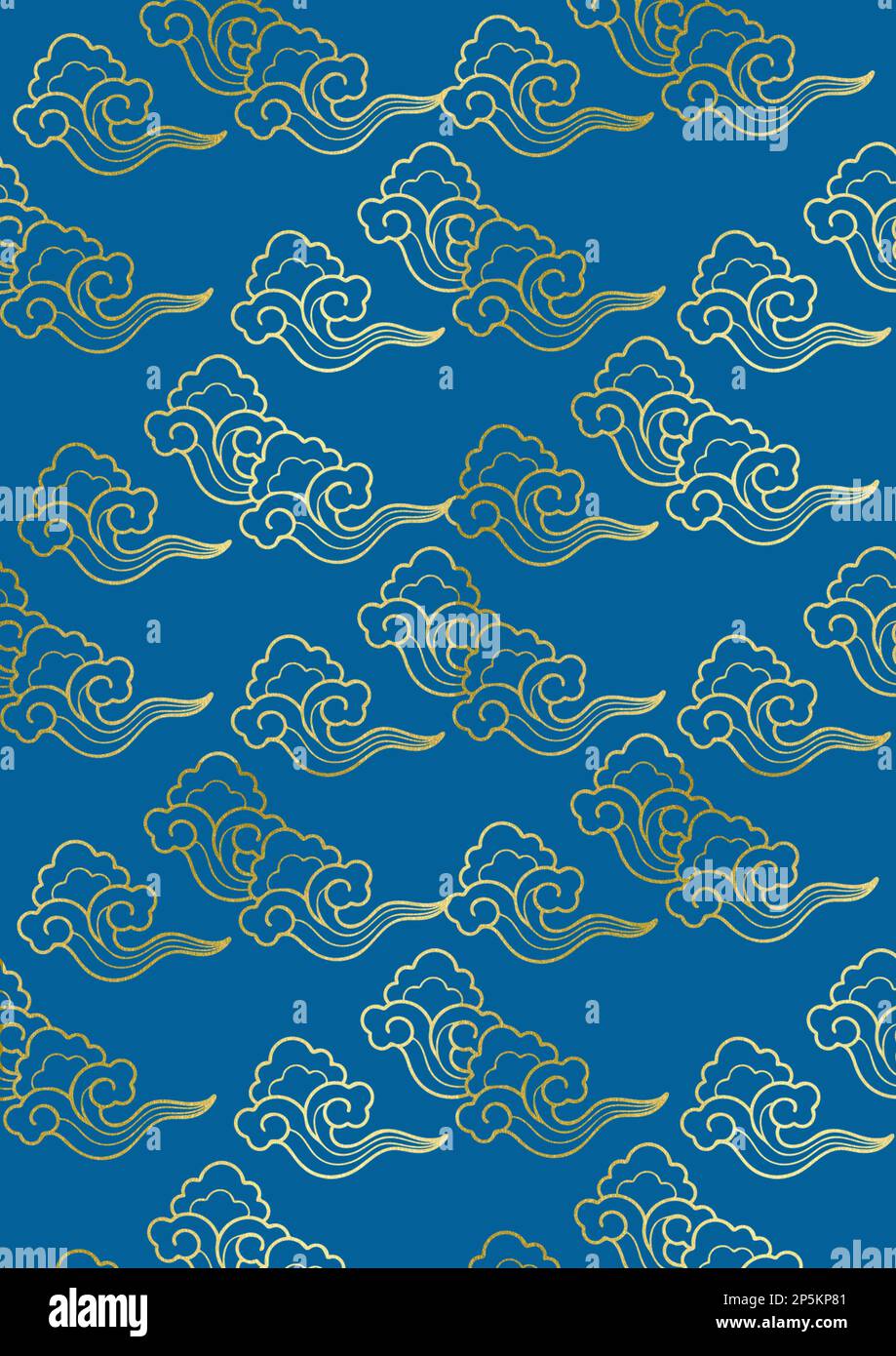 Asian Deco Art Deco Pattern background Stock Photo - Alamy