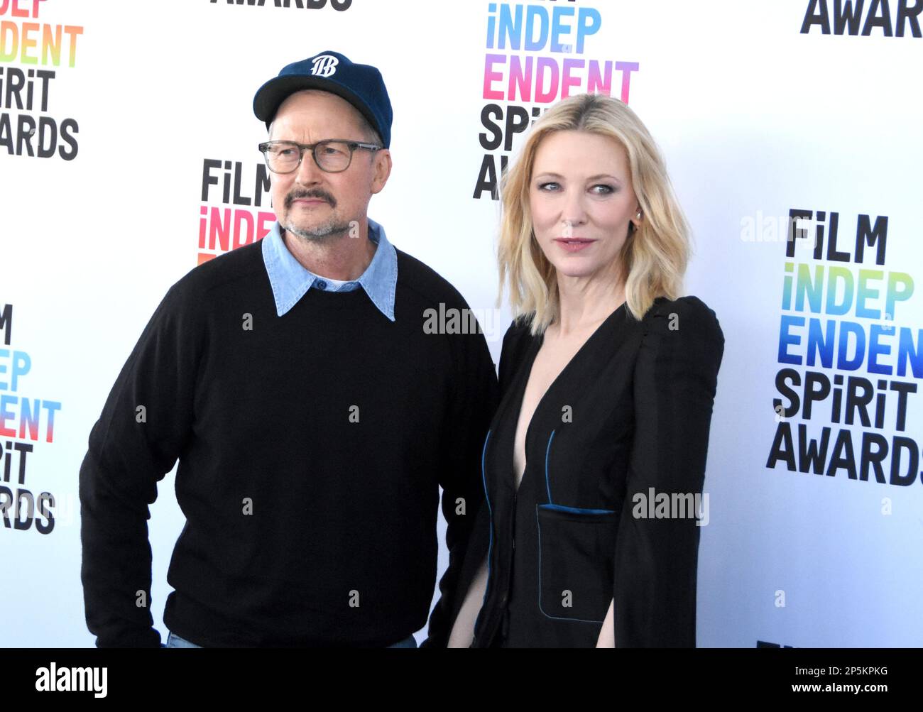 Santa Monica, California, USA 4th March 2023 Director Todd Field and Actress Cate Blanchett ...