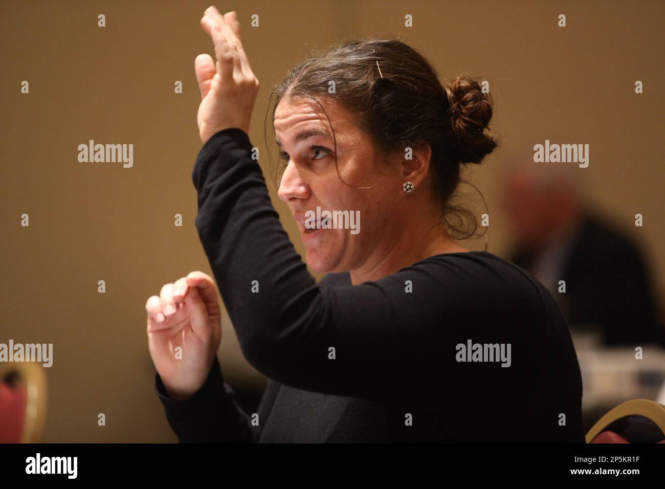 Jessica Black, former HMS Bounty ship's cook, talks about an electrical ...