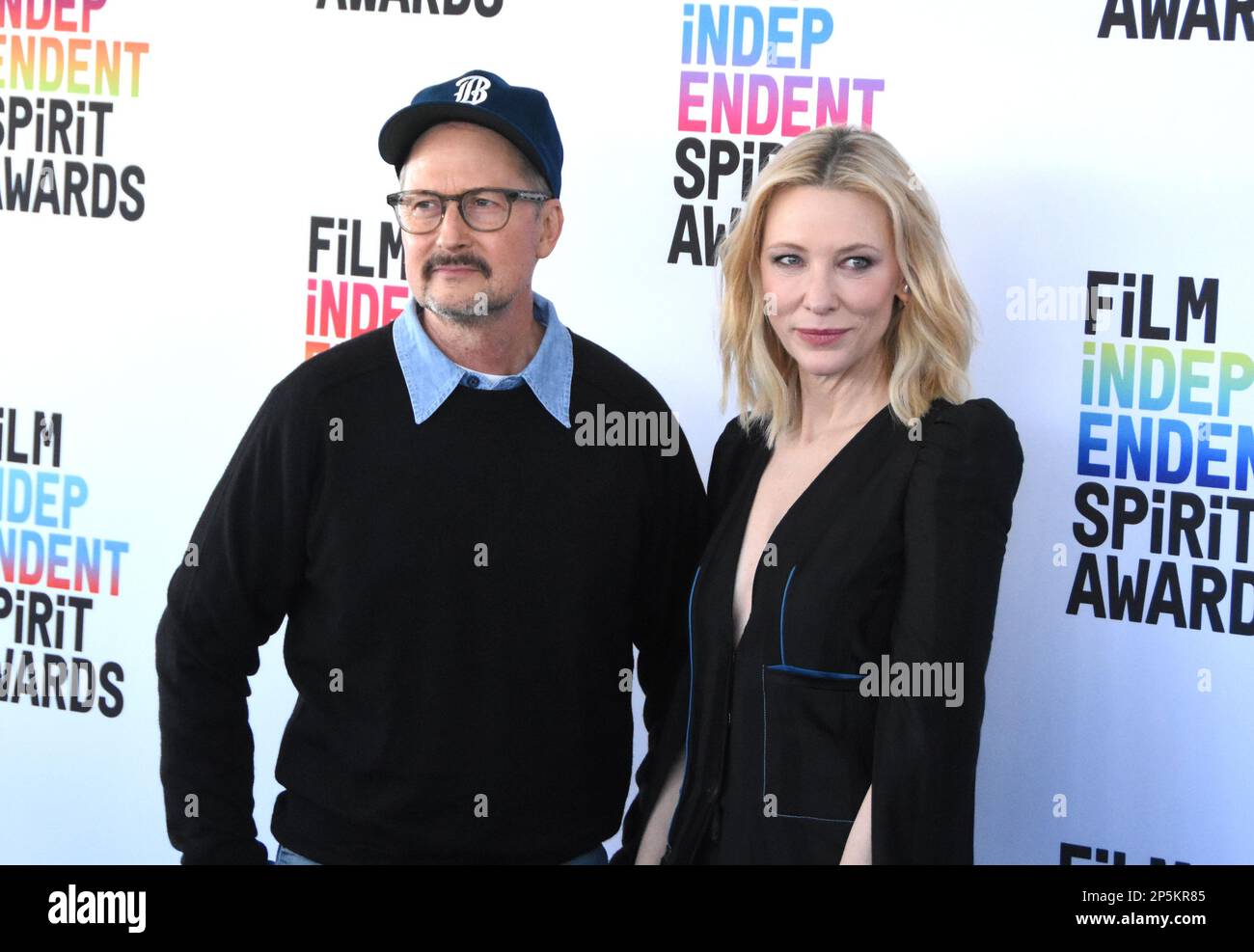 Santa Monica, California, USA 4th March 2023 Director Todd Field and Actress Cate Blanchett ...