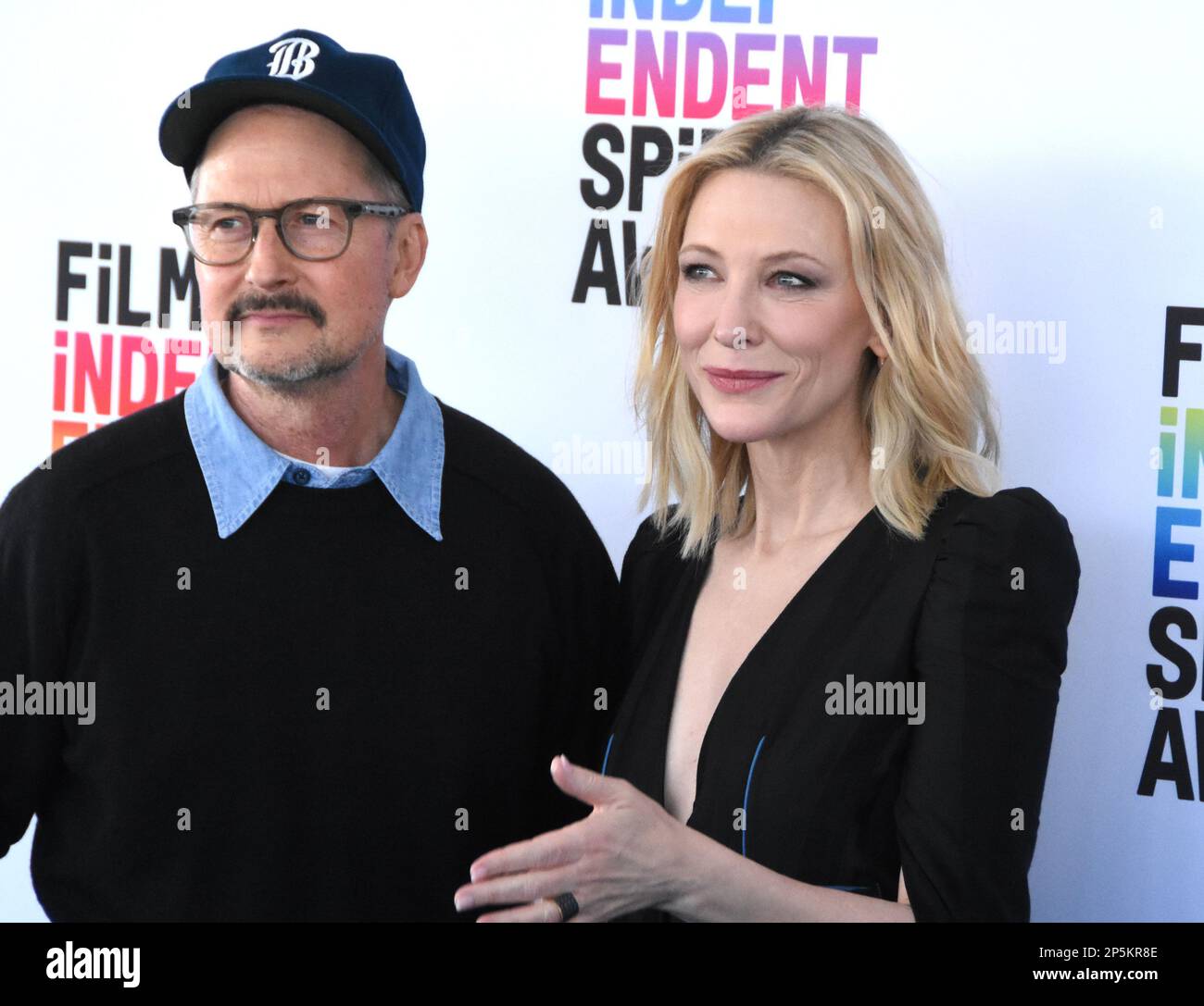 Santa Monica, California, USA 4th March 2023 Director Todd Field and Actress Cate Blanchett ...