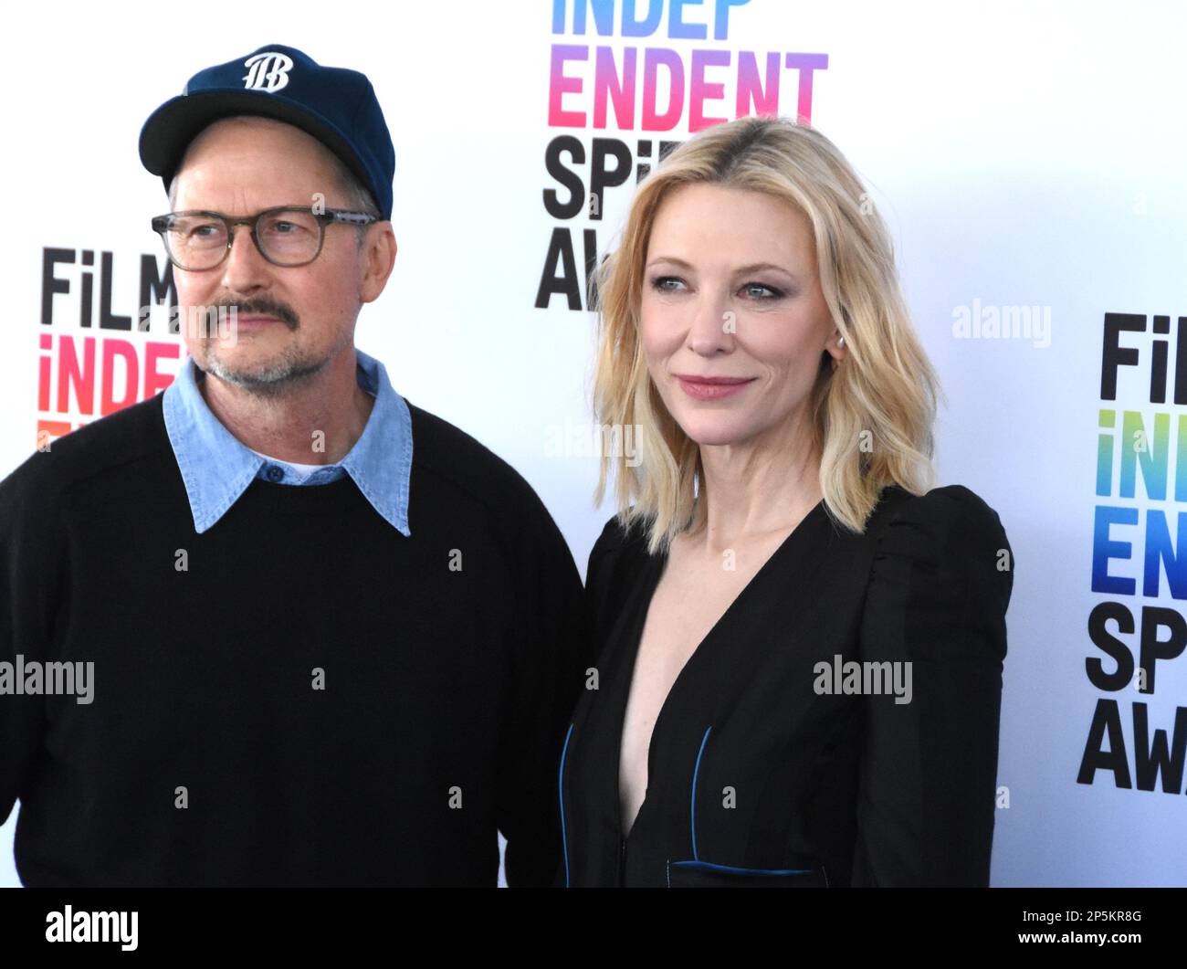 Santa Monica, California, USA 4th March 2023 Director Todd Field and Actress Cate Blanchett ...