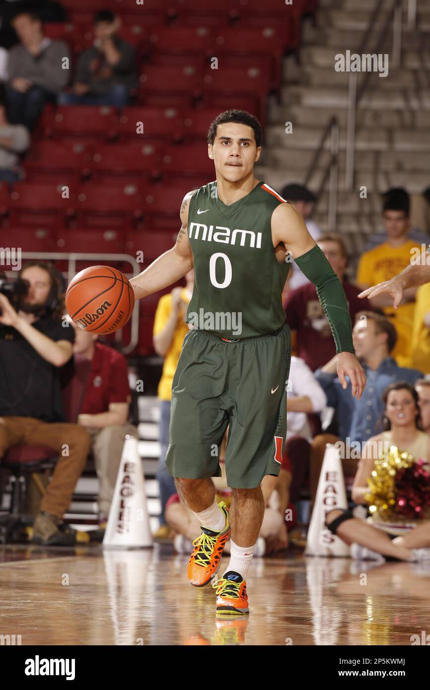 Miami Hurricanes Basketball Larkin
