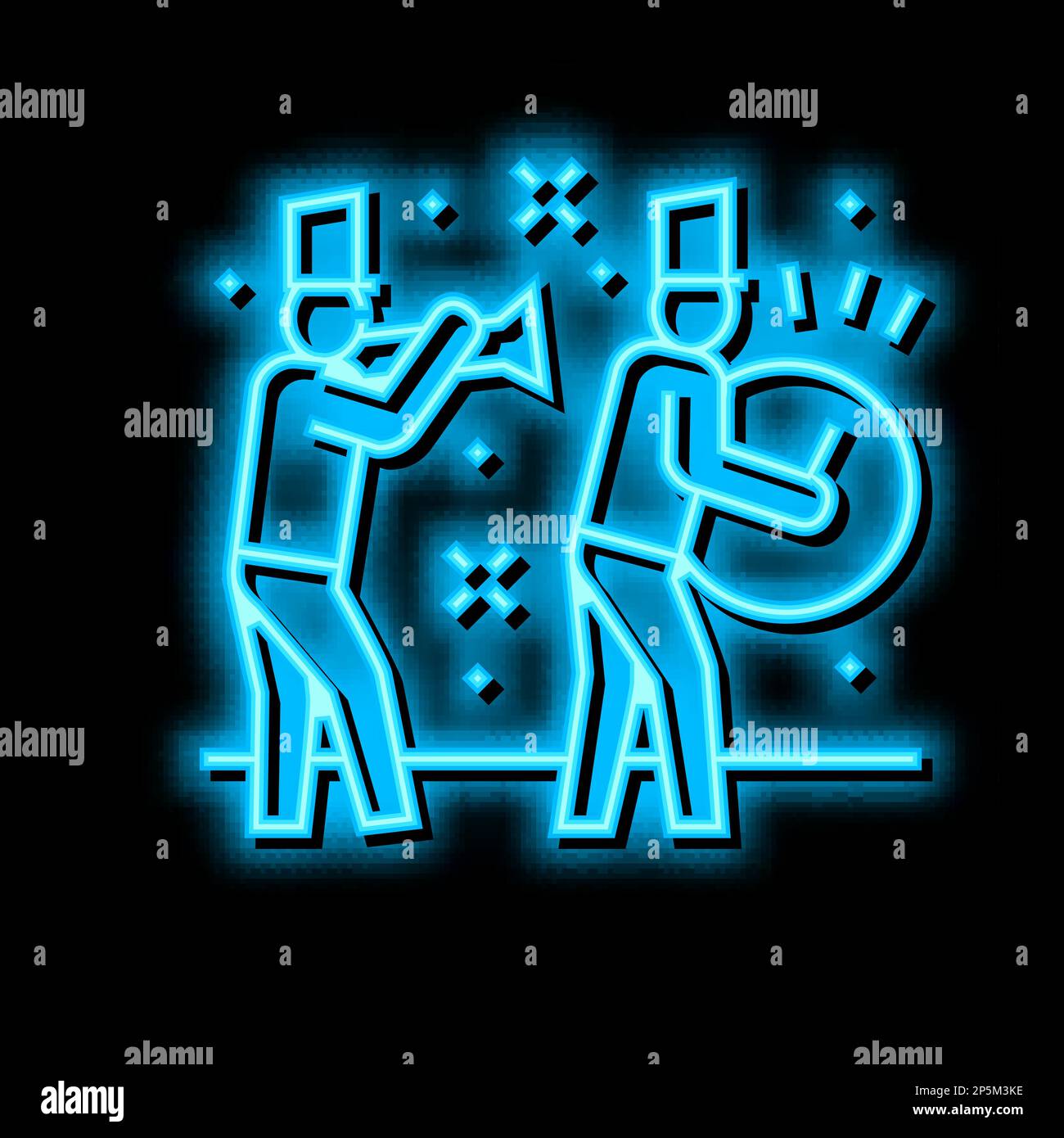 Military orchestra marching playing Stock Vector Images - Alamy