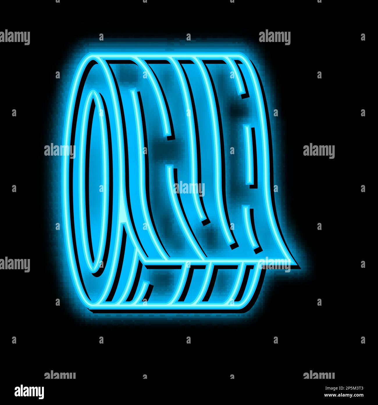 Veneers Wooden Neon Glow Icon Illustration Stock Vector Image And Art Alamy
