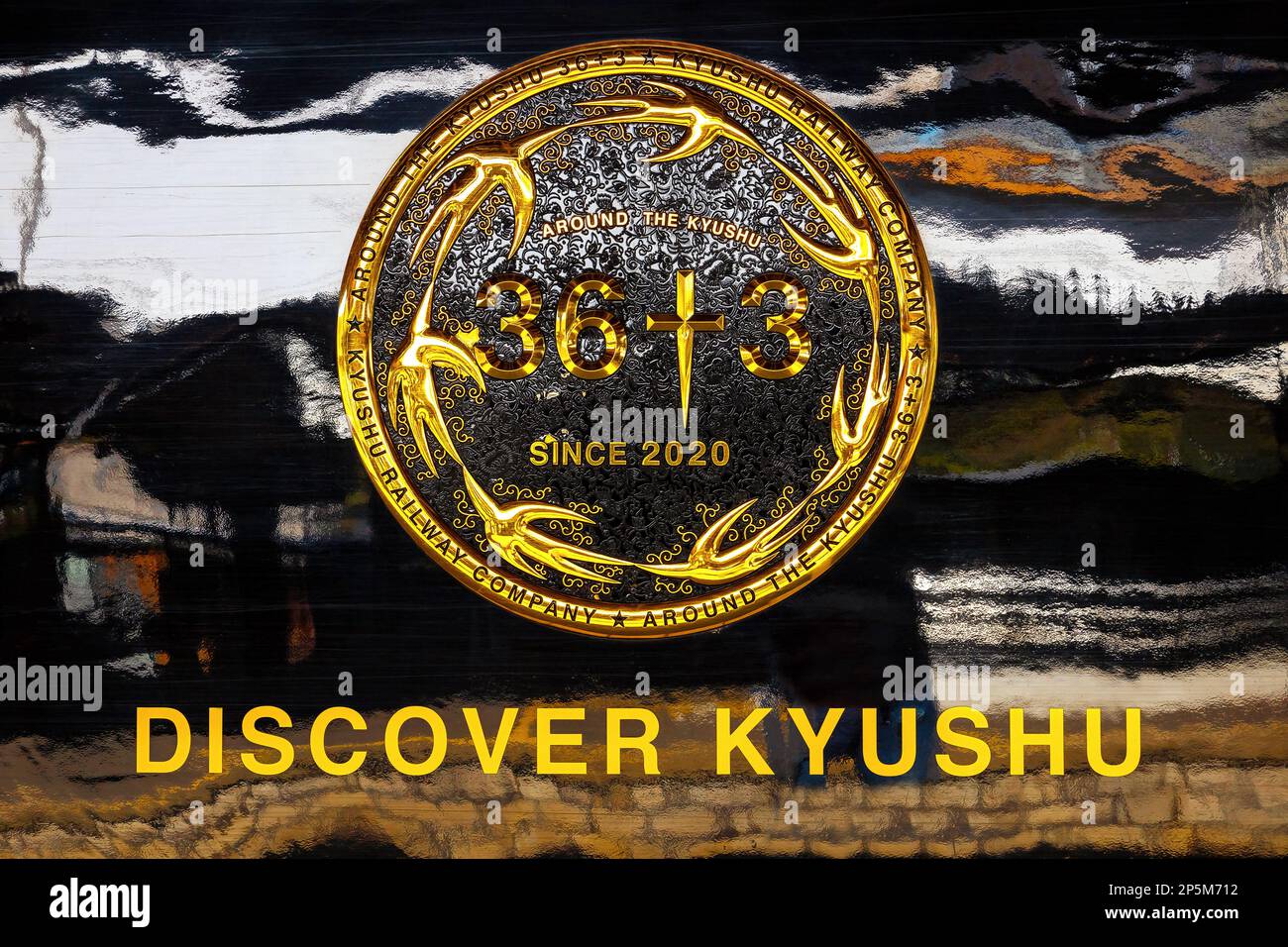 Fukuoka, Japan - Nov 28 2022: 36+3 luxury train inaugurated in October ...