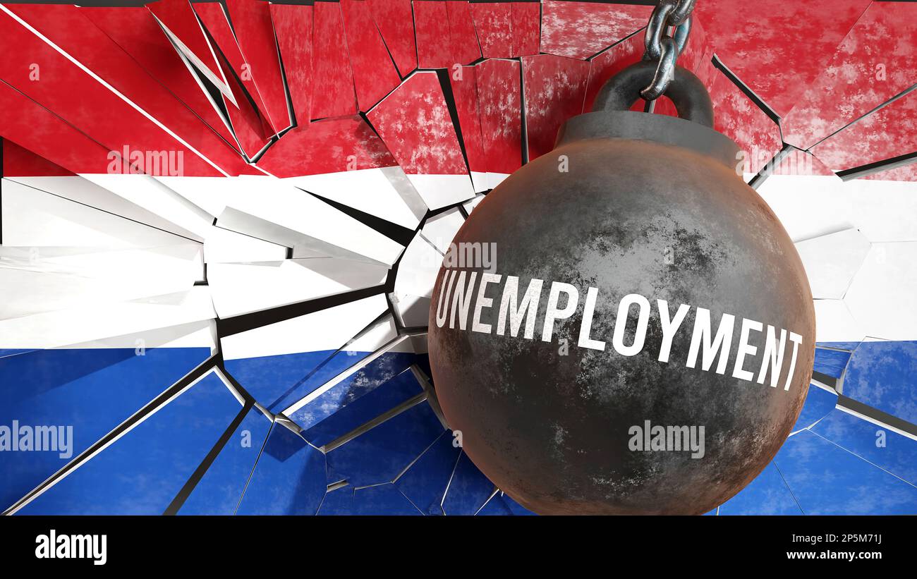Unemployment and Netherlands, destroying economy and ruining the nation ...
