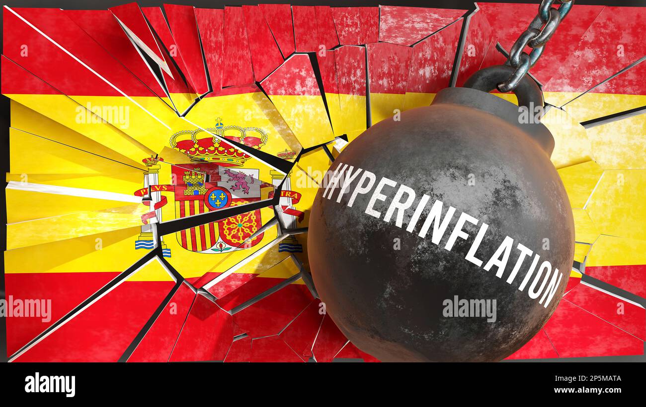 Hyperinflation and Spain, destroying economy and ruining the nation ...