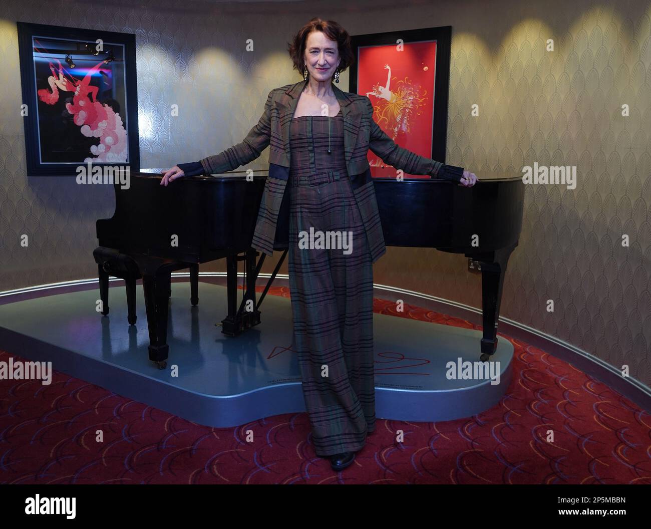 Hadyn Gwynne, who plays judge Pam Lee in the show, attending the after ...