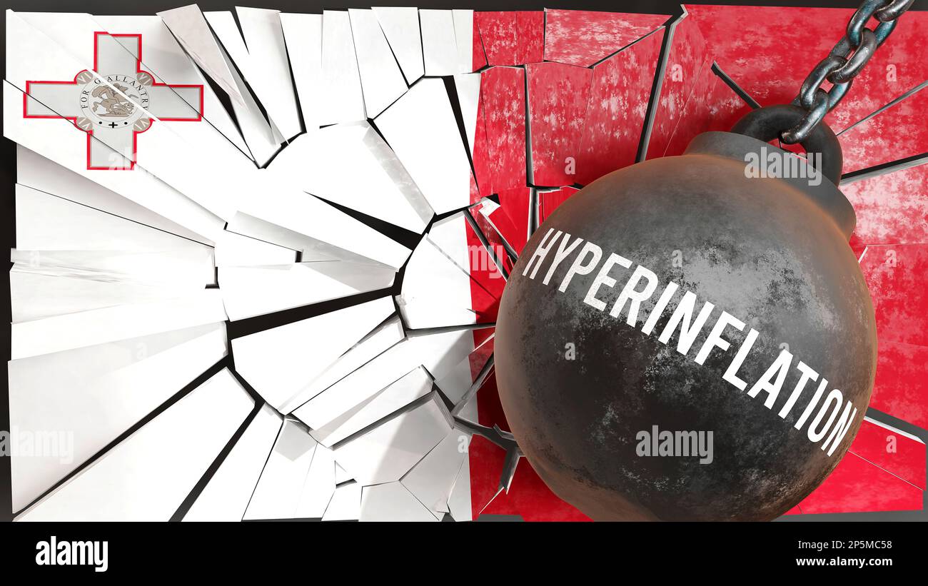 Malta and hyperinflation hi-res stock photography and images - Alamy