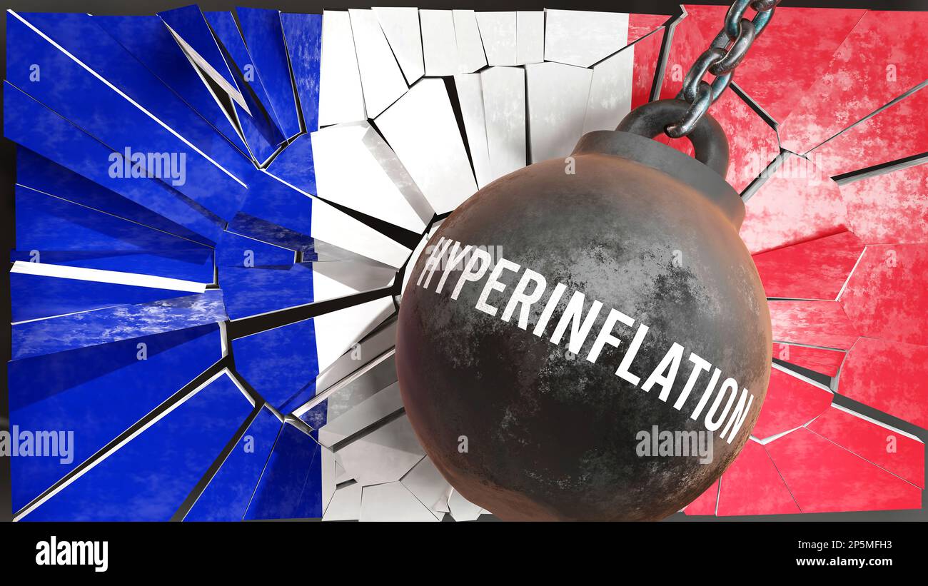 Hyperinflation and France, destroying economy and ruining the nation ...