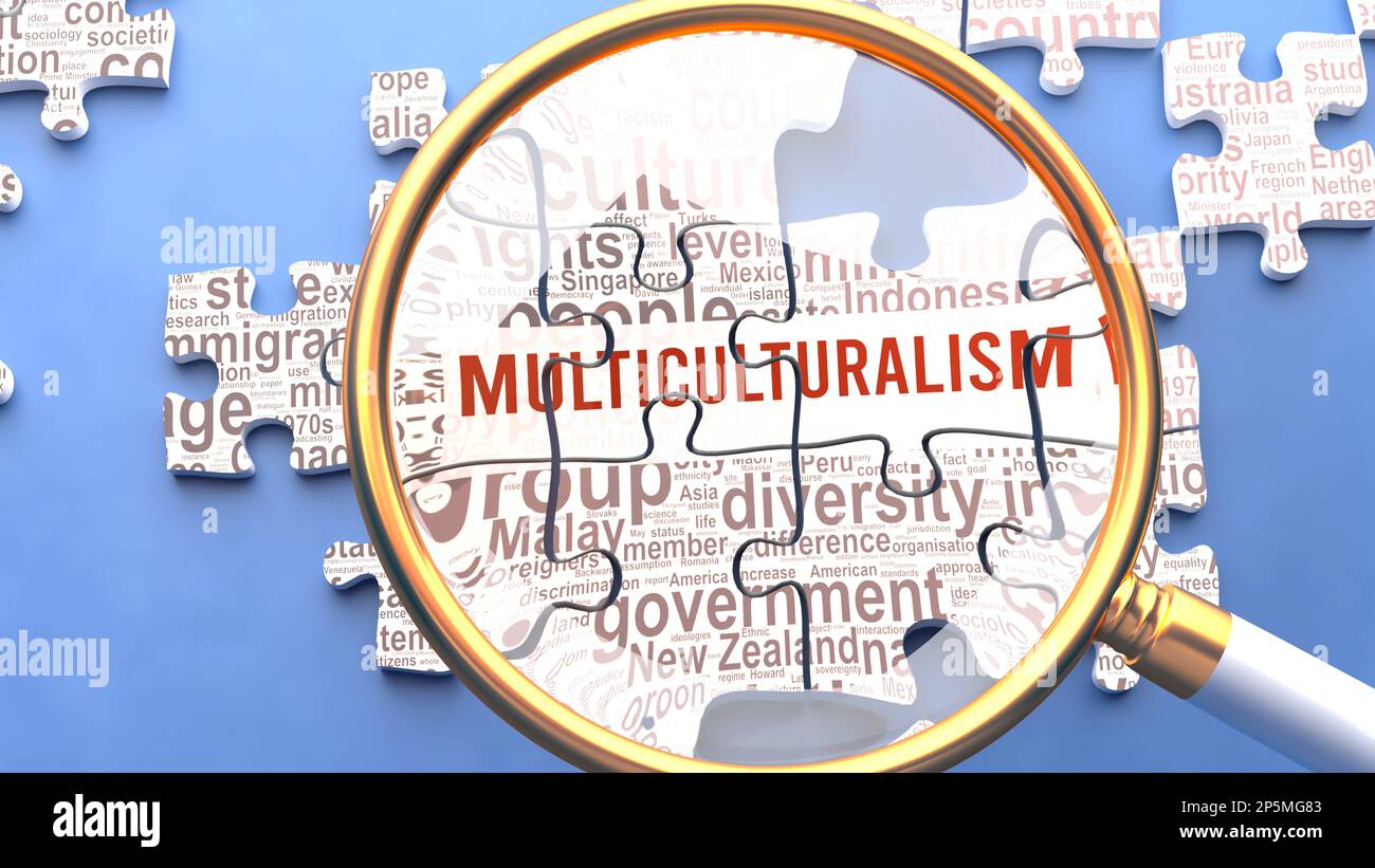 Multiculturalism being closely examined along with multiple vital ...