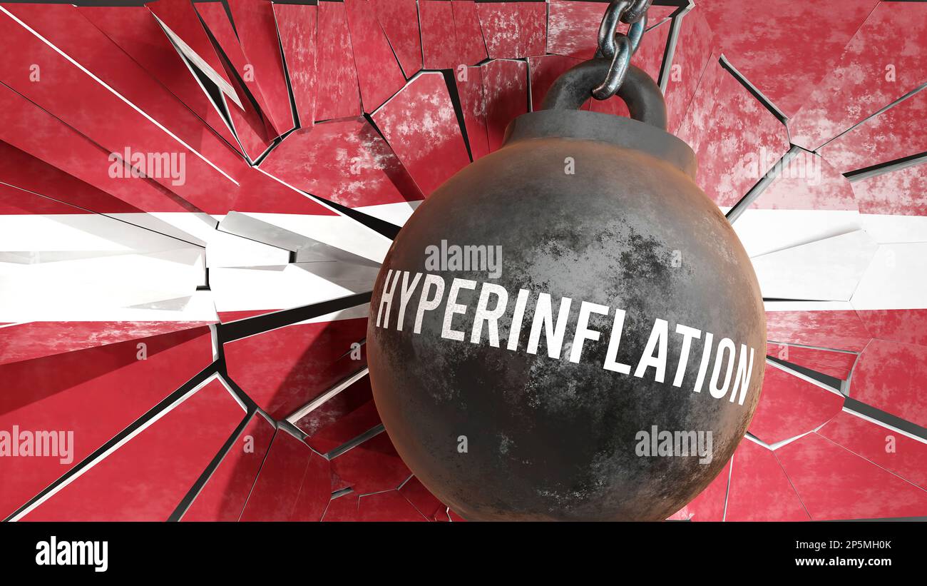 Latvia and Hyperinflation that destroys the country and wrecks the ...