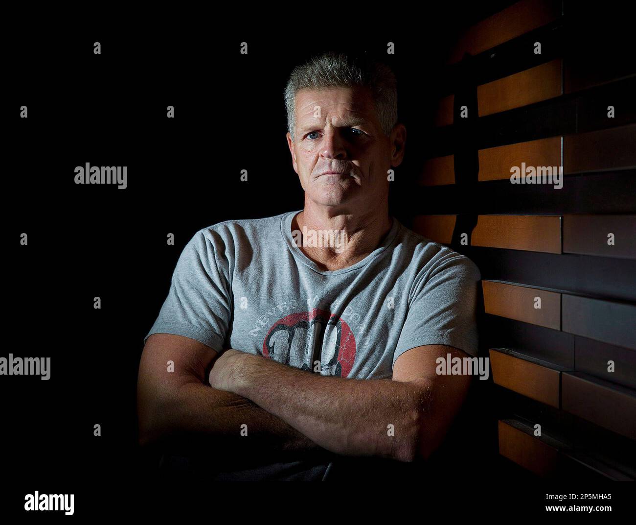 FILE - In this Oct. 24, 2012, file photo former NHL tough guy Chris ...