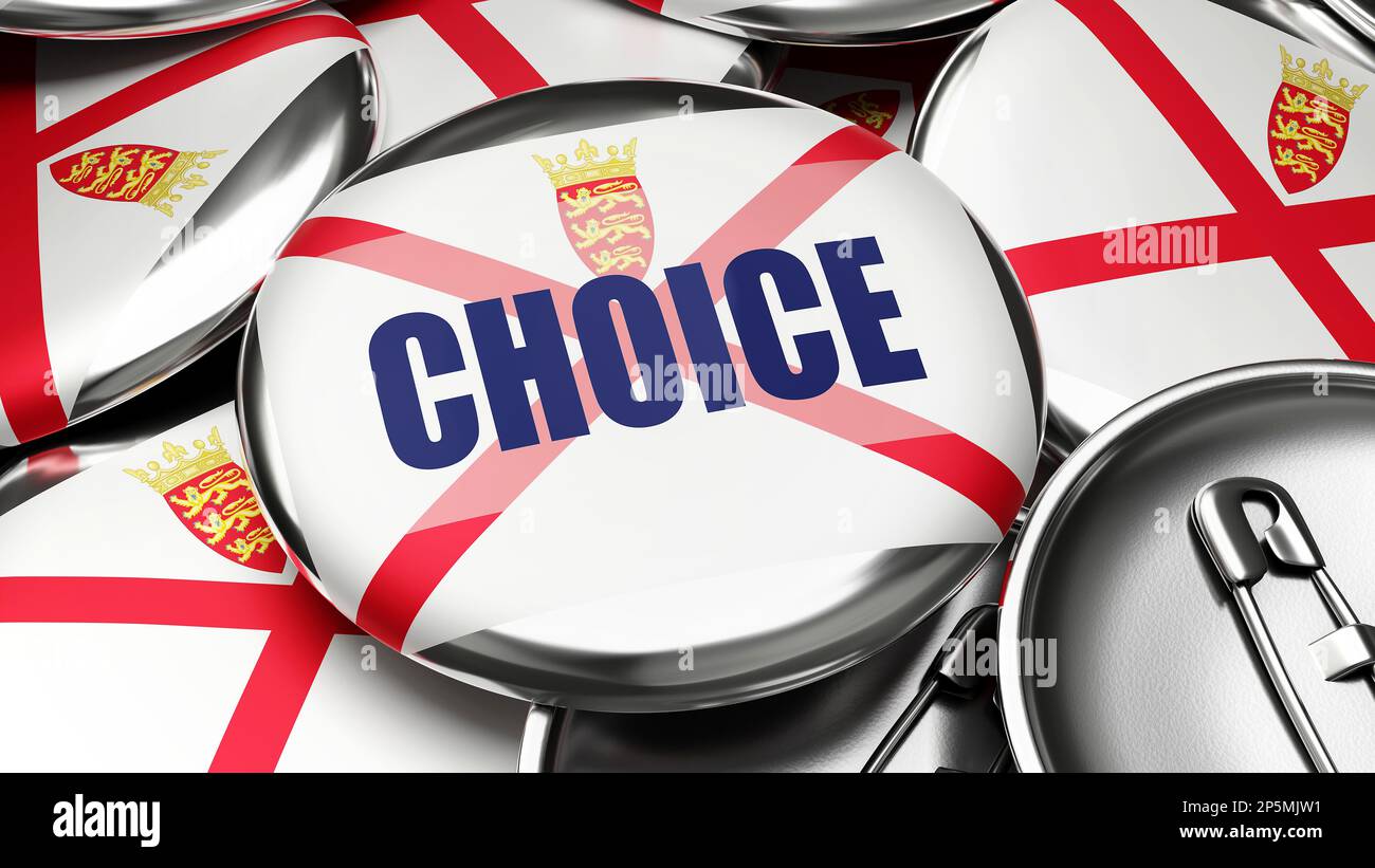 Choice in Jersey - colorful handmade electoral campaign buttons for ...
