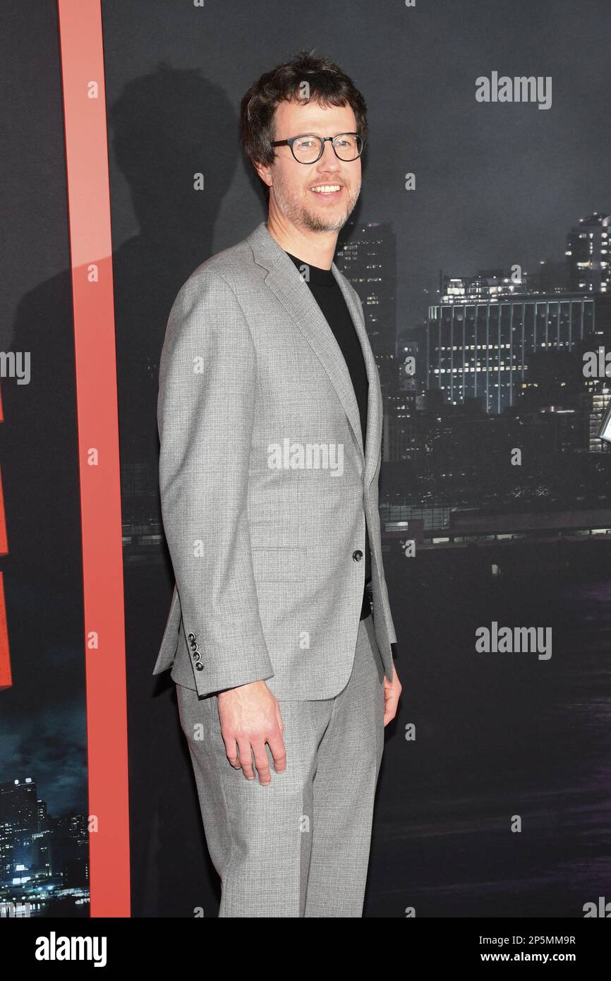 New York, NY on March 6, 2023. Tyler Gillett attends the Scream VI film ...