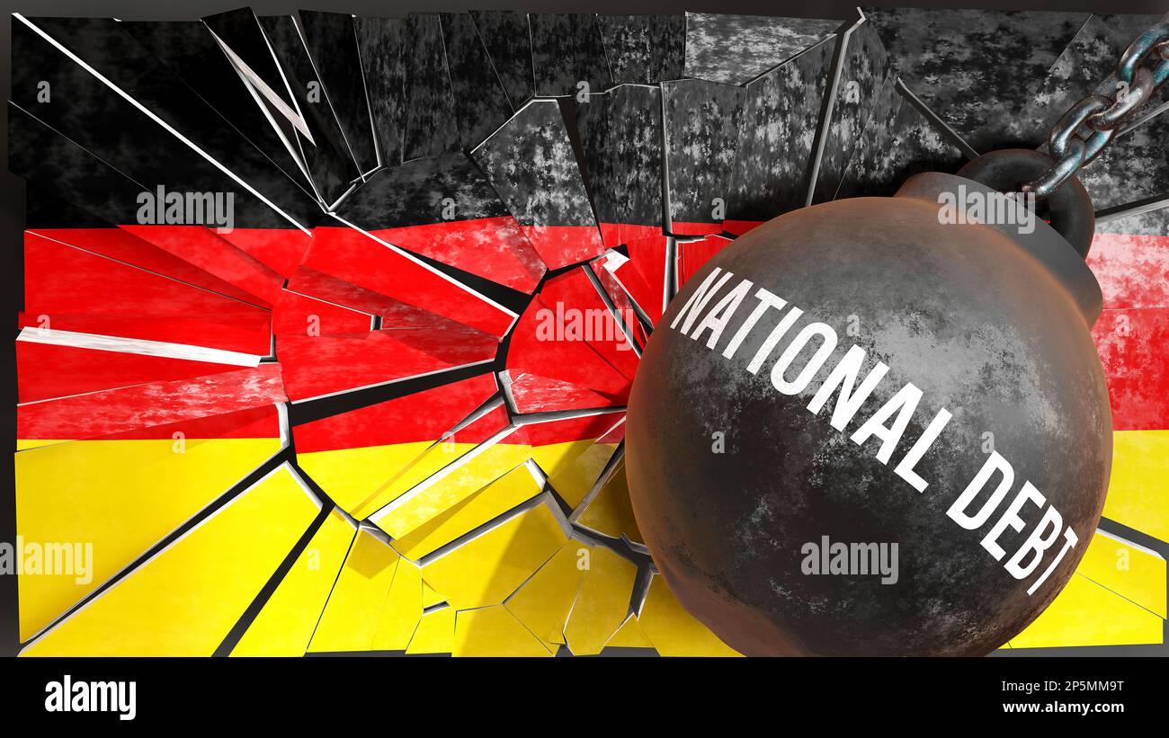 National debt and Germany, destroying economy and ruining the nation ...