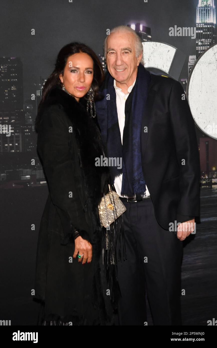 New York, USA. 06th Mar, 2023. Nadine Barber and Gary Barber attend the ...