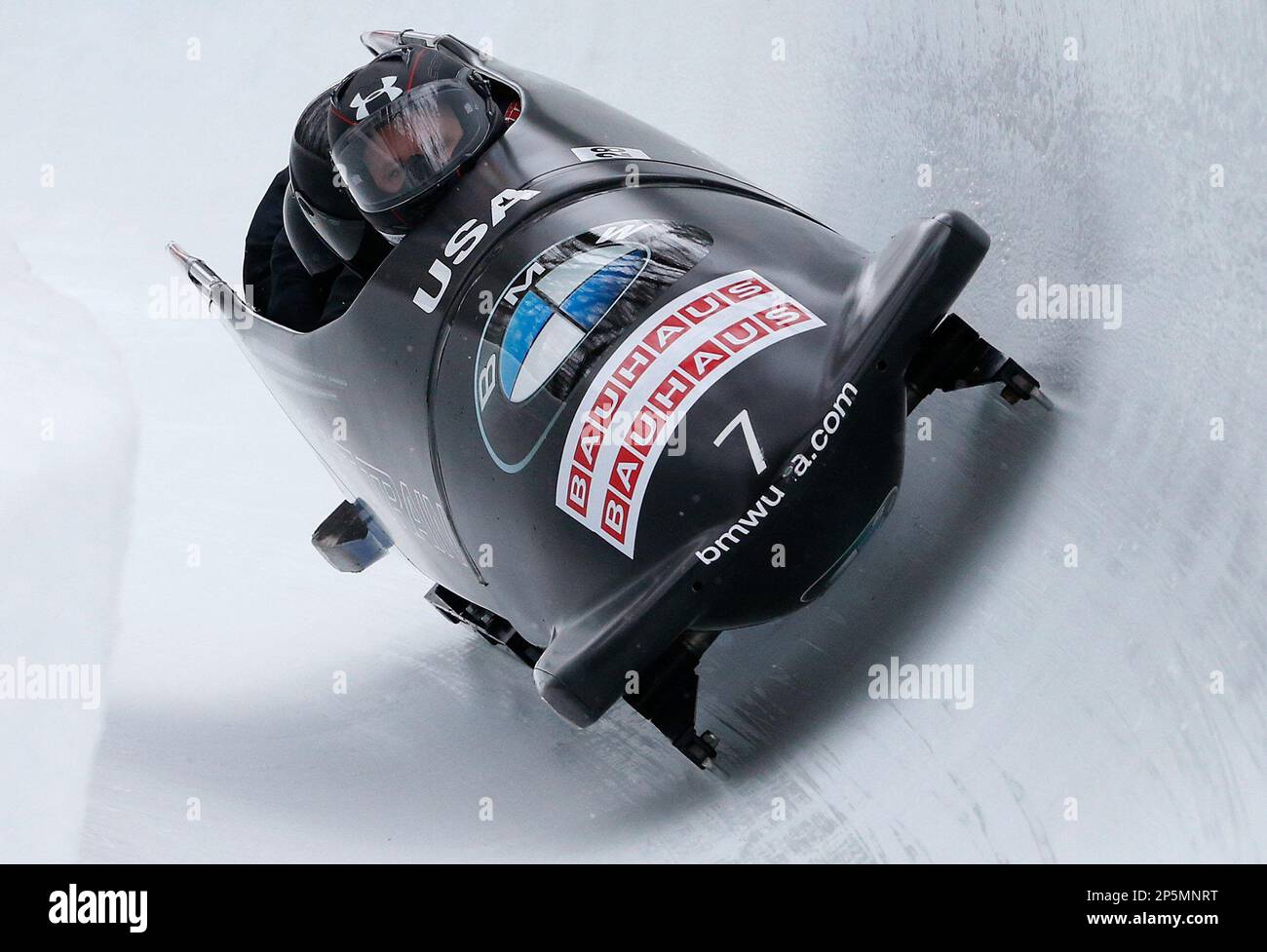 US Steven Holcomb, Justin Olson, Steven Langton and Curtis Tomasevicz ...