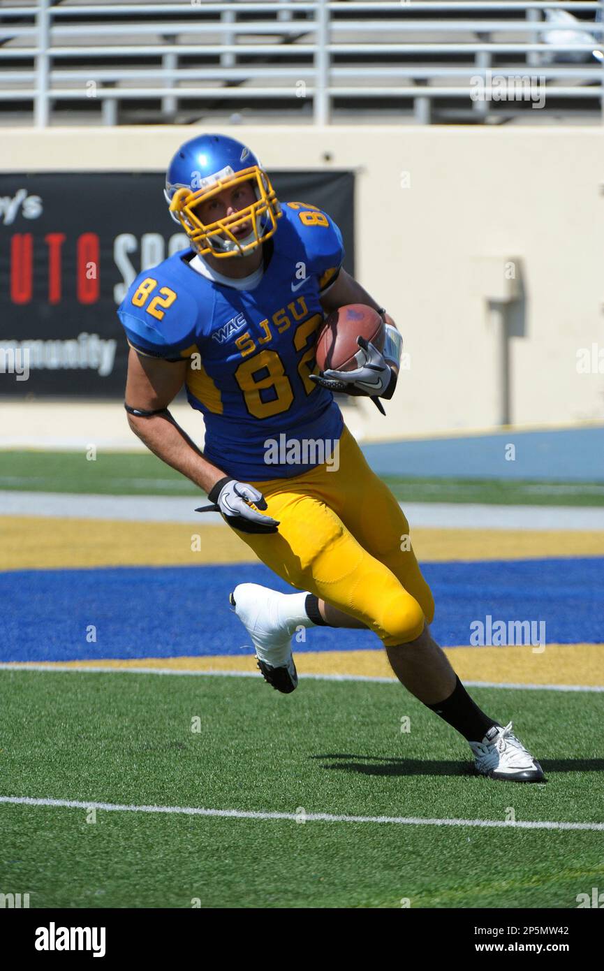 RYAN OTTEN, of the San Jose State Spartans, in action during San Jose's ...