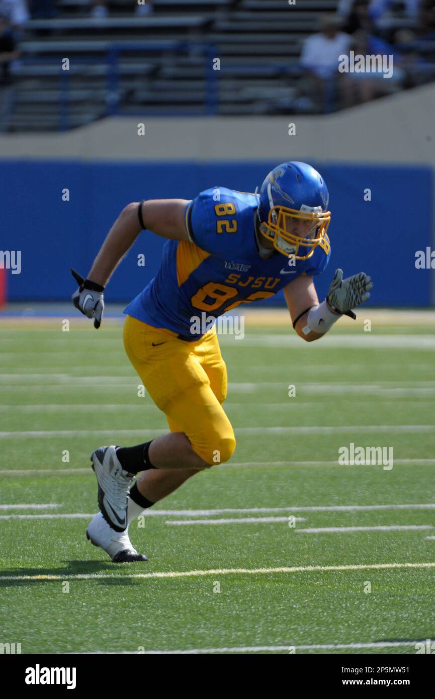 RYAN OTTEN, of the San Jose State Spartans, in action during San Jose's ...