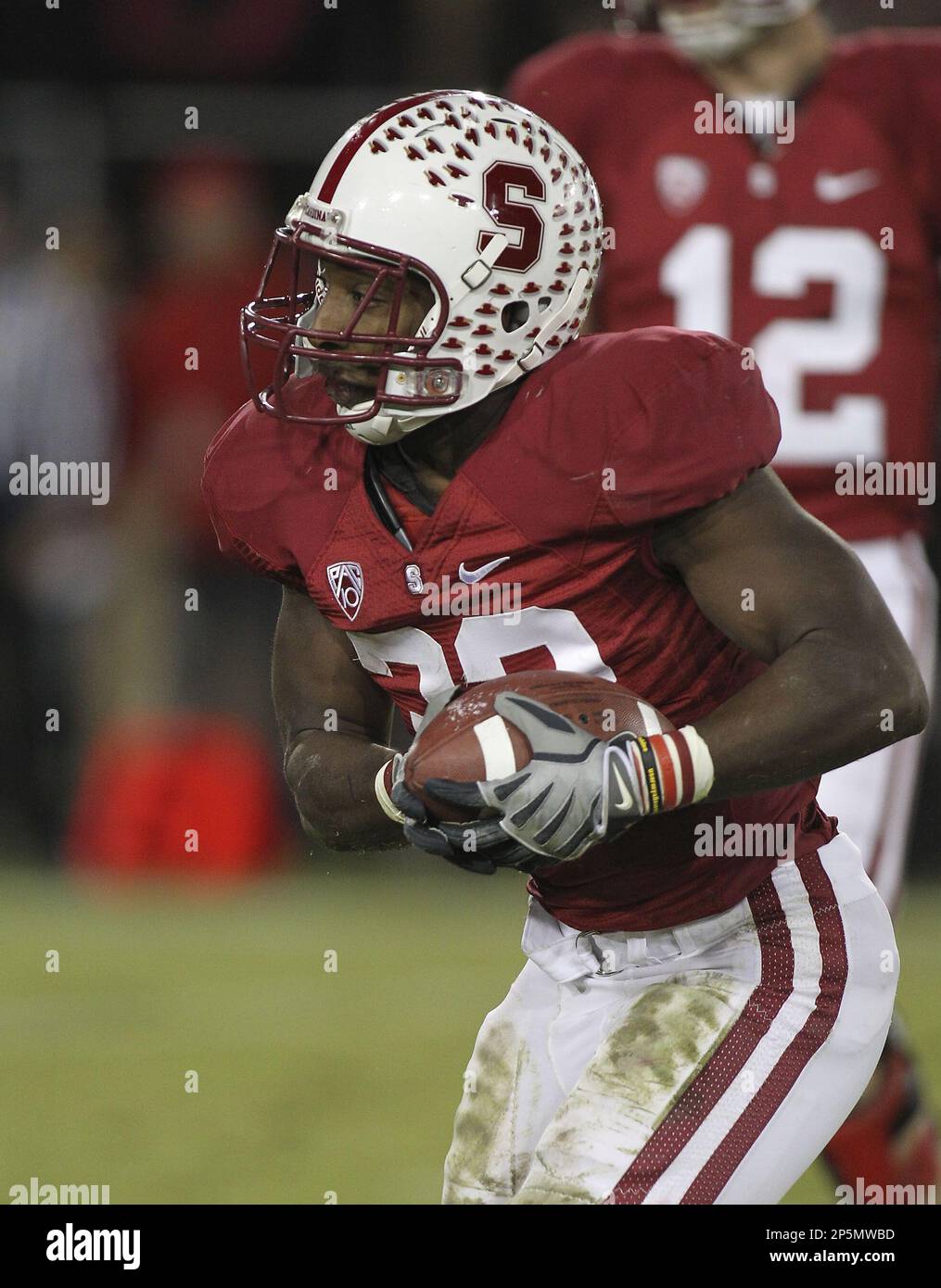 STEPFAN TAYLOR, of the Stanford Cardinal in action during the Cardinal ...
