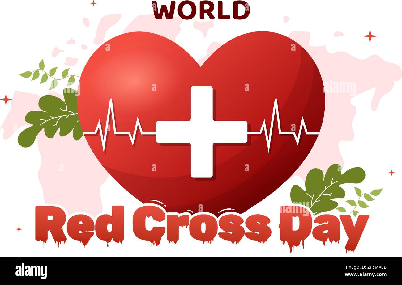 World Red Cross Day on May 8 Illustration to Medical Health and ...