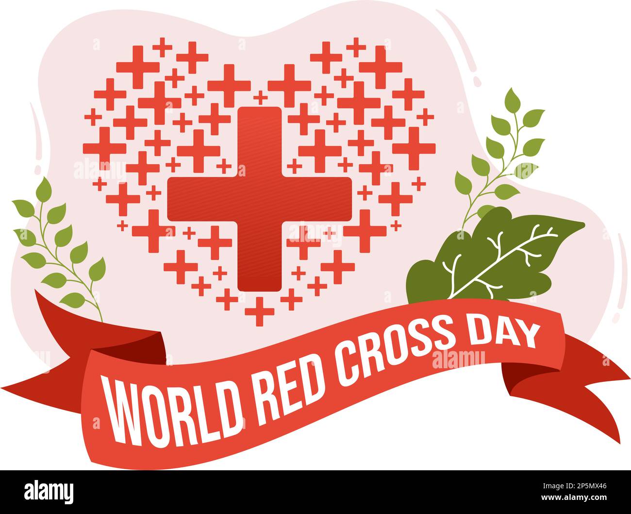 World Red Cross Day on May 8 Illustration to Medical Health and ...