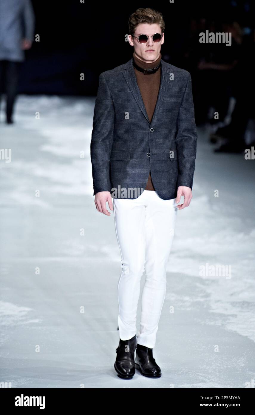 Models wears design of the Danish Fashion house SAND, during the ...