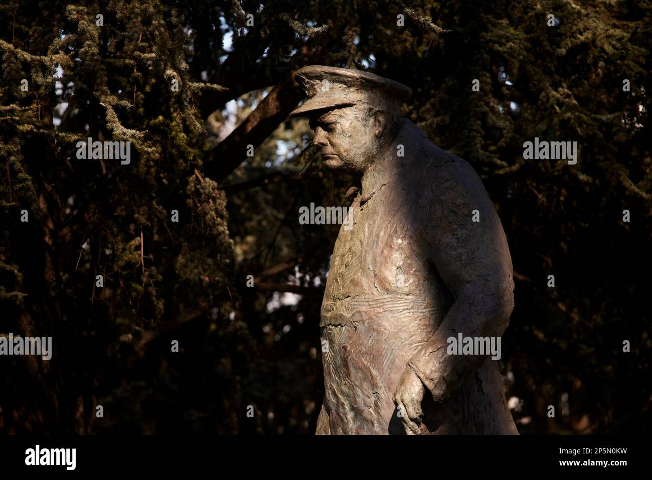 Paris landmark Petit Palais grounds Winston Churchill Statue Historical ...