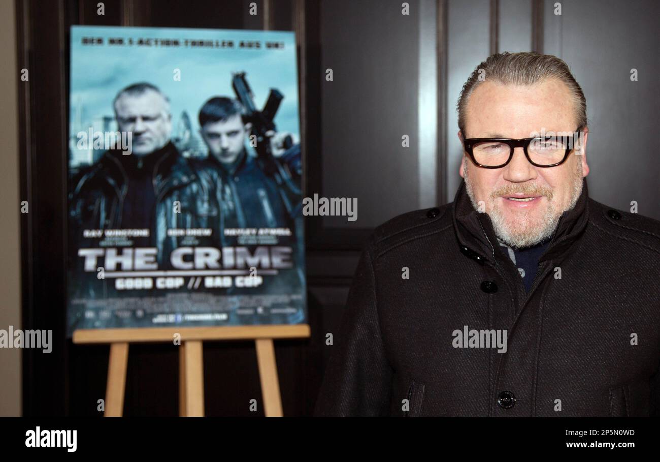 British actor Ray Winstone poses during a photo call for the movie "The ...