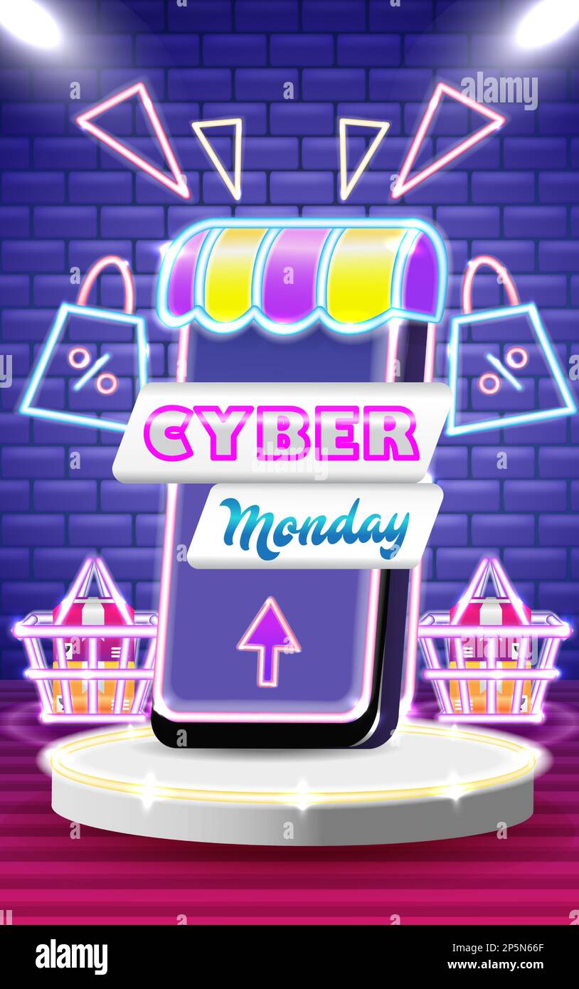 Happy monday illustration Stock Vector Images - Alamy