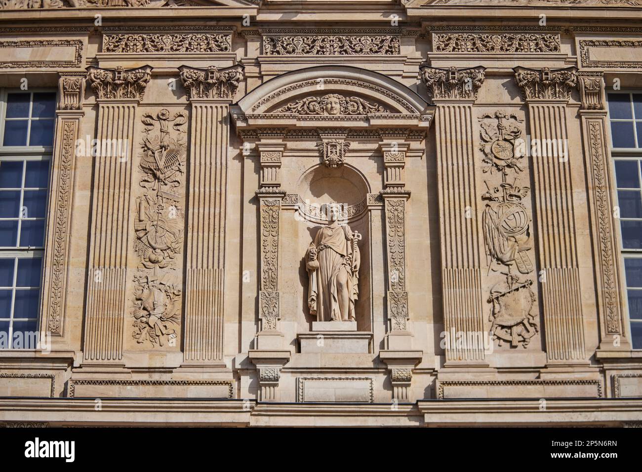 Close to louvre museum hi-res stock photography and images - Alamy