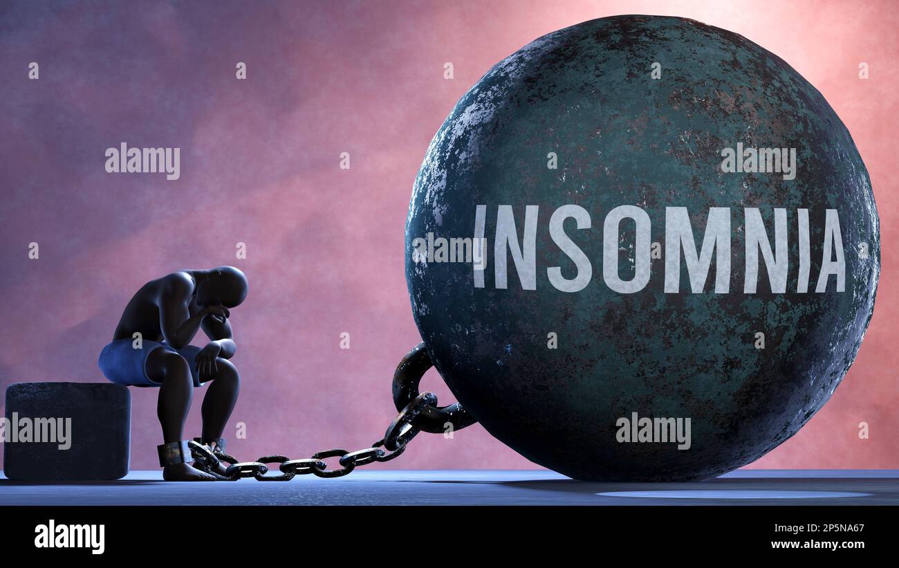 Insomnia and painful human condition hi-res stock photography and ...