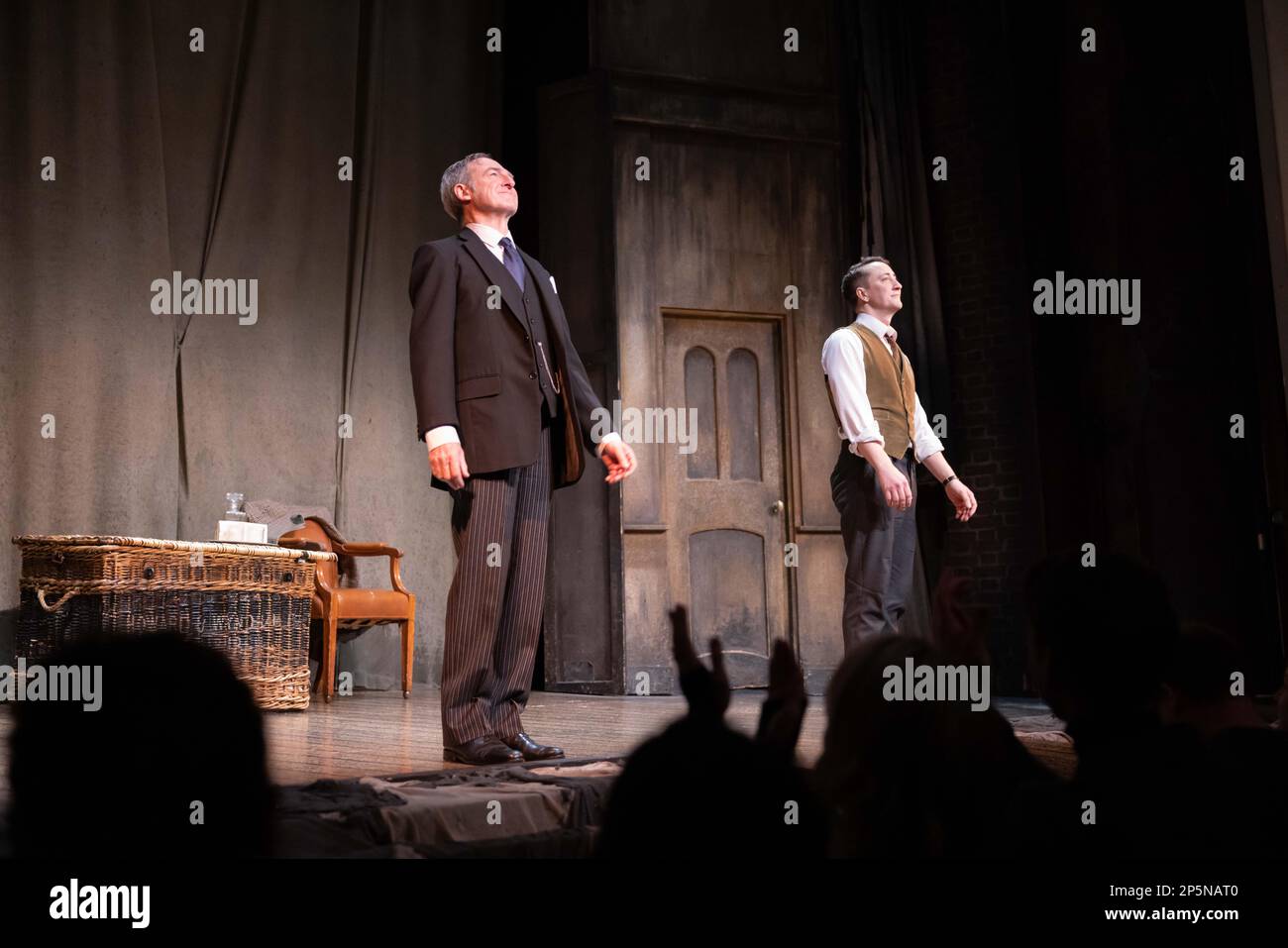 Matthew Spencer as 'The Actor' and Julian Forsyth as 'Arthur Kipps ...