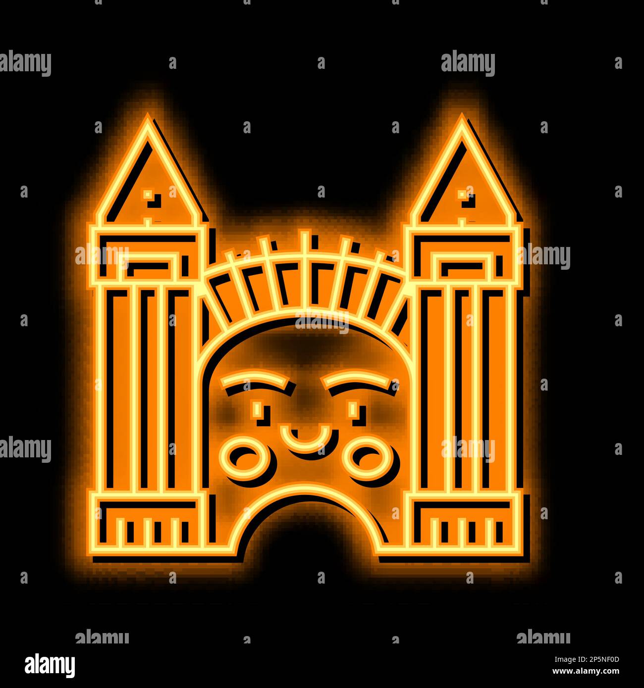 Luna park roller coaster Stock Vector Images - Alamy