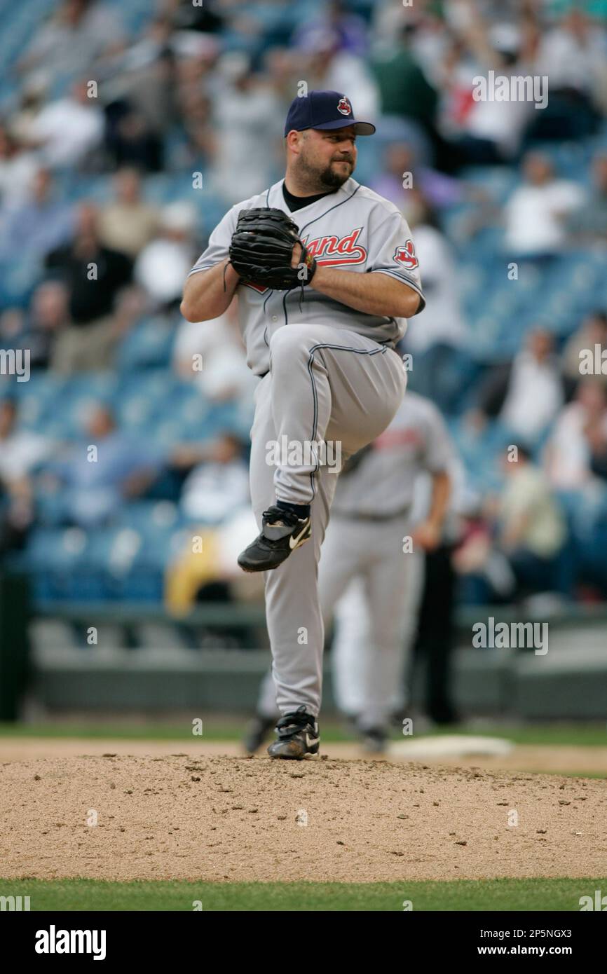 CHICAGO - APRIL 6: Pitcher Bob Wickman #26 of the Cleveland Indians ...
